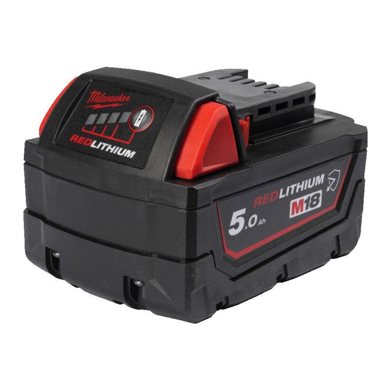 MILWAUKEE M18 B5 CR Battery M18 Li ion 18 V 5.0 Ah 4932479265